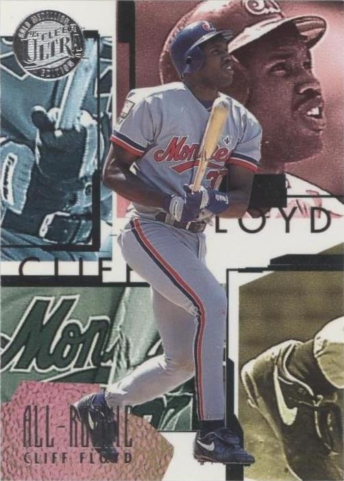 1995 Fleer Ultra - All-Rookie Cliff Floyd #1 Gold Medallion Edition for ...