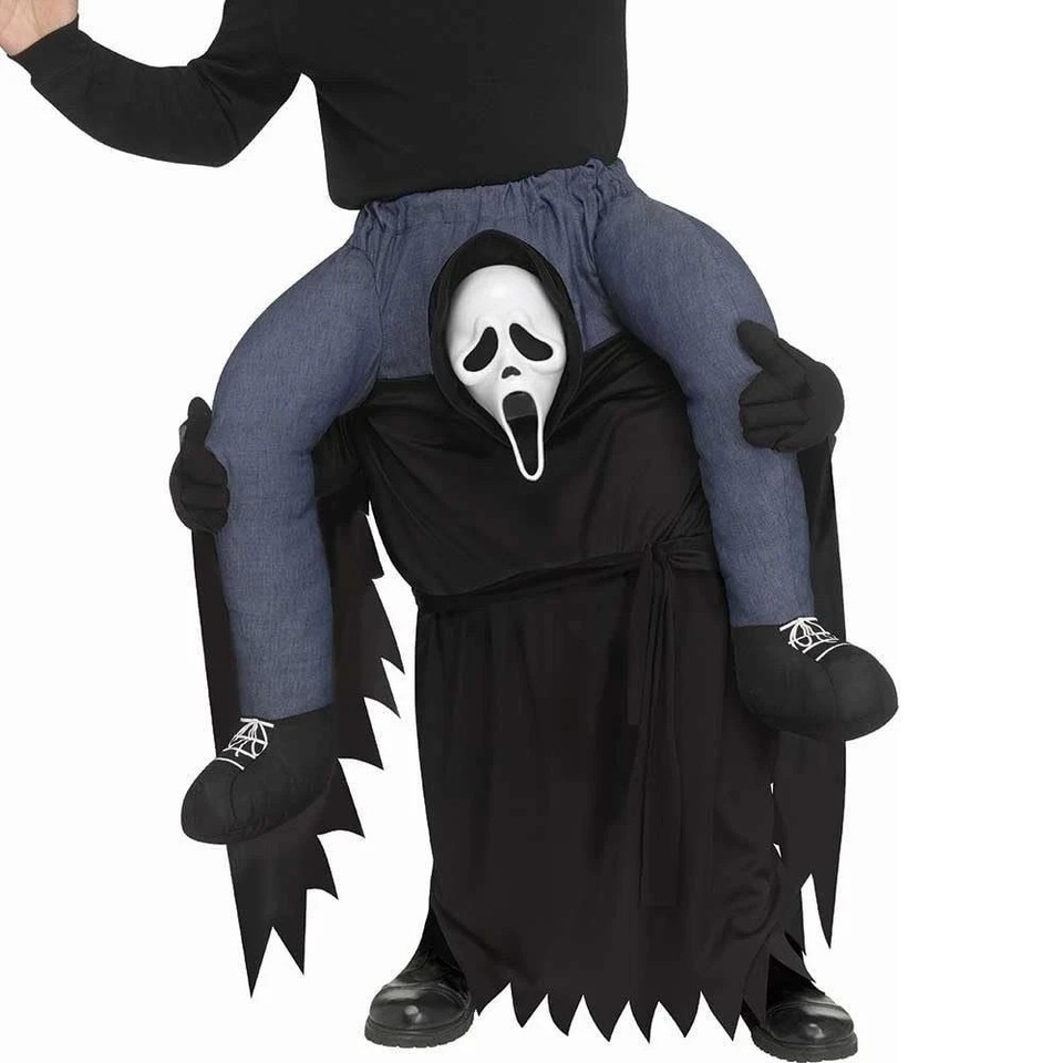 Carry Me Ghost Face Halloween Adult One Size Costume – Piggyback ...