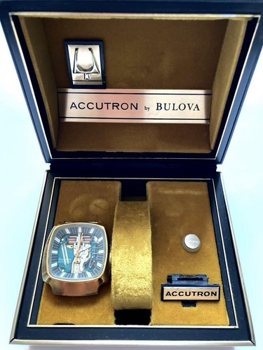 Bulova Accutron Space View Limited Edition Box Square Dial Blue ...