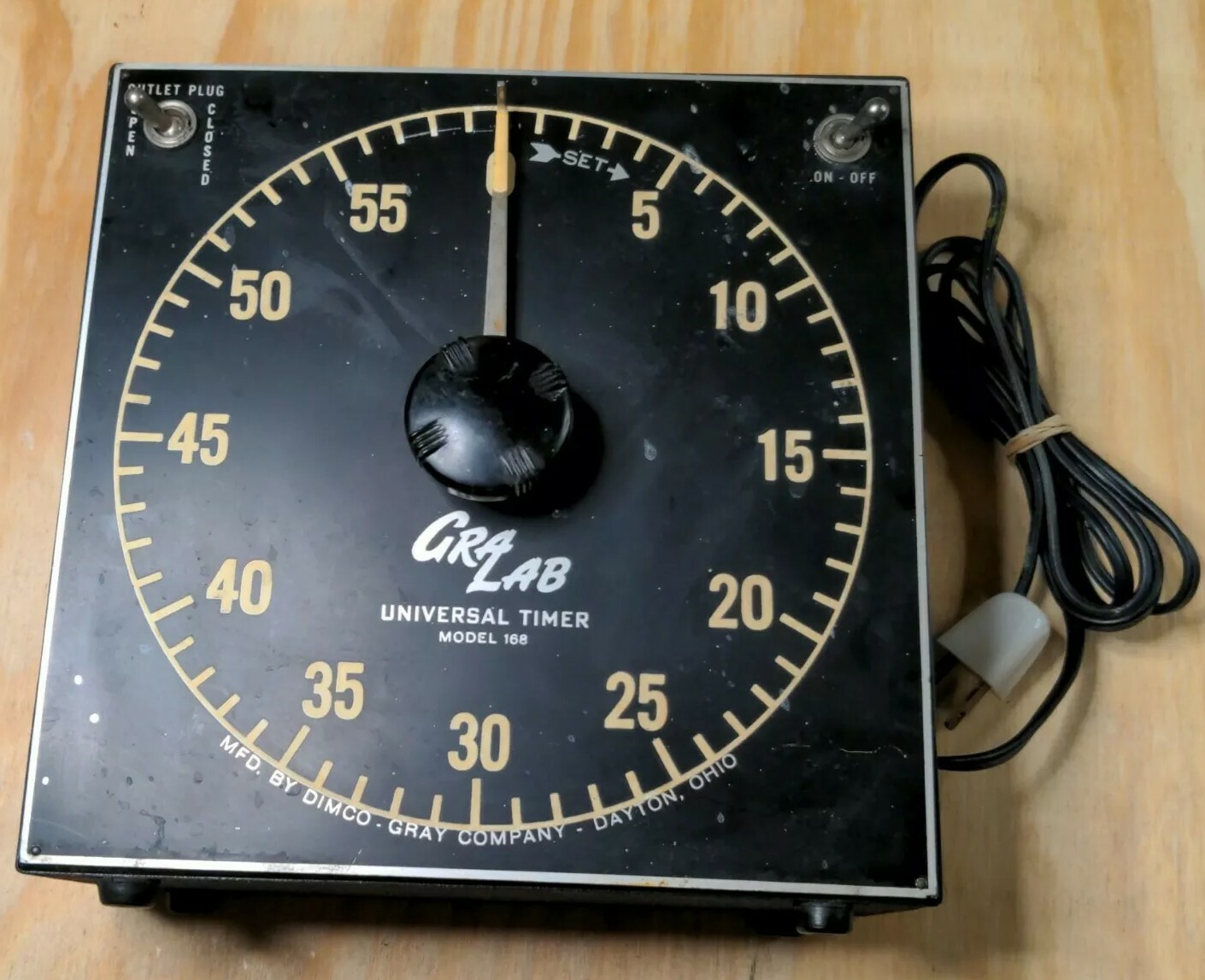 Vintage GraLab Universal Darkroom Timer Model 168 Dimco-Gray Co. - 4D ...
