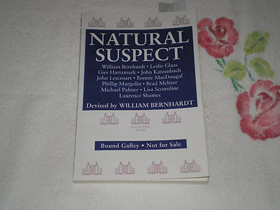 NATURAL SUSPECT EDITED by WILLIAM BERNHARDT *SIGNED* -ARC- -JA- | eBay