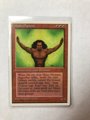 MAGIC MTG - MIJAE DJINN - german print - GRADED 10/10 untouched | eBay