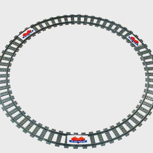 LEGO Train Track Curve, 16 pieces = Full Circle, 100% New LEGO! NO ...