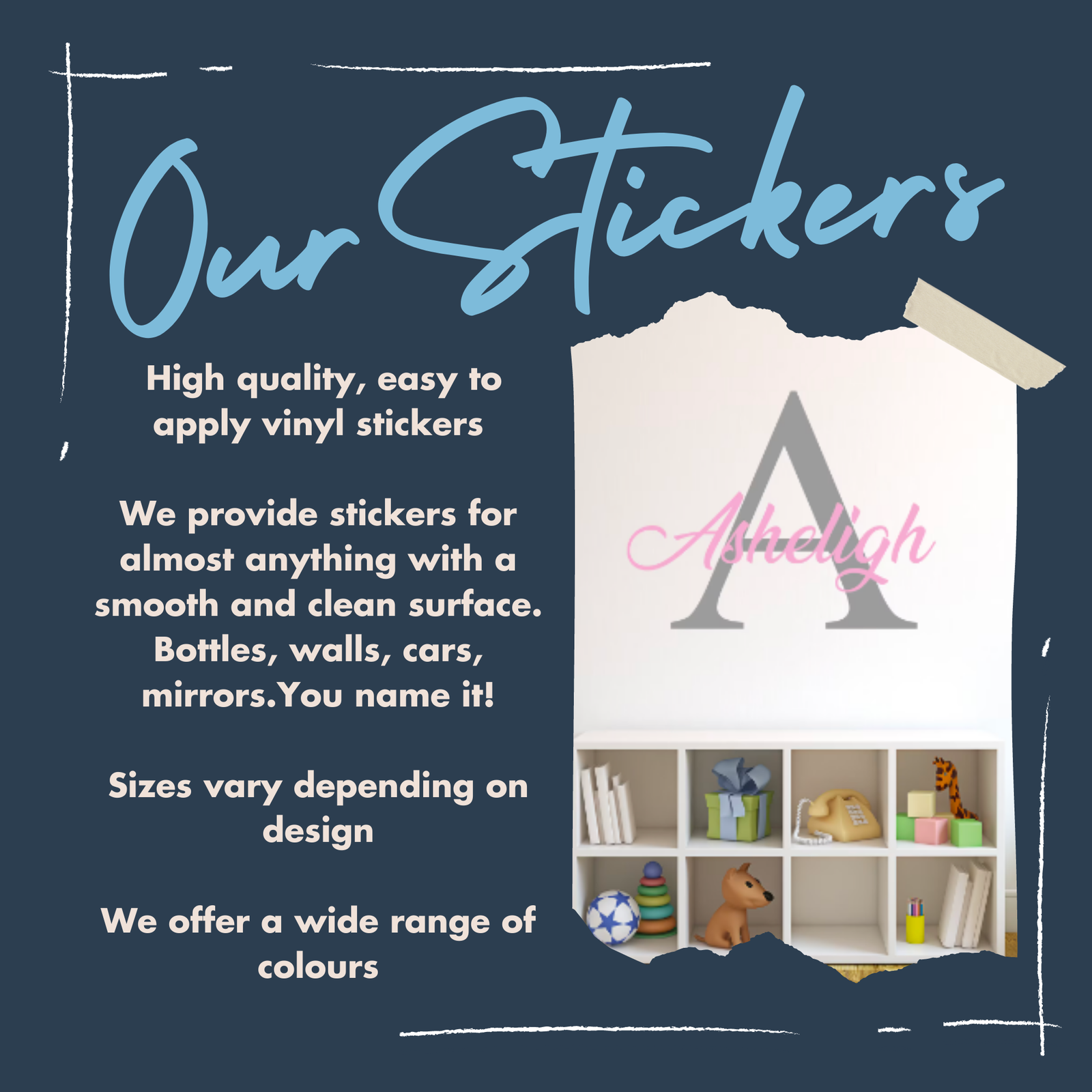 Personalised Disney Name Sticker for Water Bottle Vinyl Girls or Boys ...