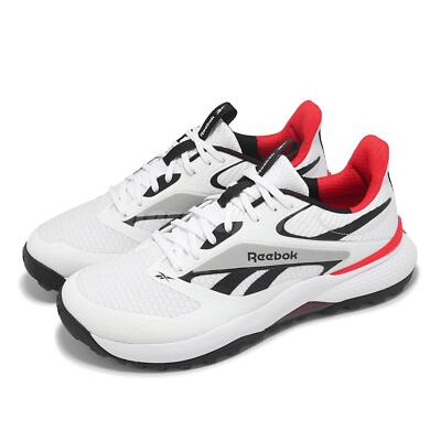 Reebok Nano Golf White Grey Red Men Golf Sports Spikes Shoes 100210070 ...