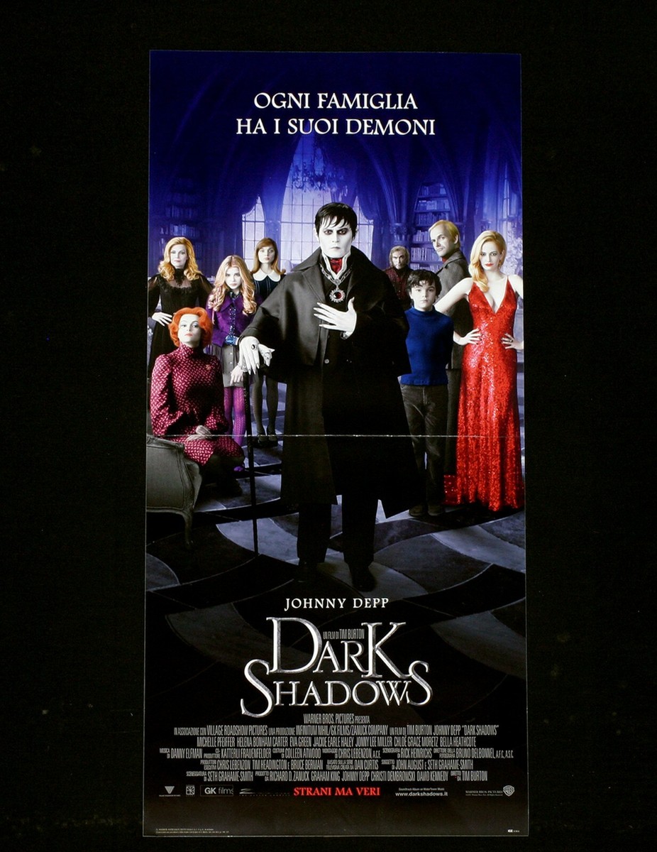 Johnny Depp Dark Shadows Poster Dark Shadows Film | Park Circus