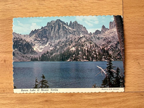 Postcard ~ Baron Lake ~ Monte Verita ~ Idaho ~ UNMAILED | eBay