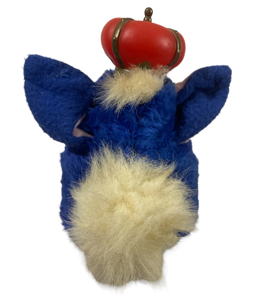 Your Royal Majesty Furby (2000) 70794 King / No Cape PURPLE eyes Rare ...