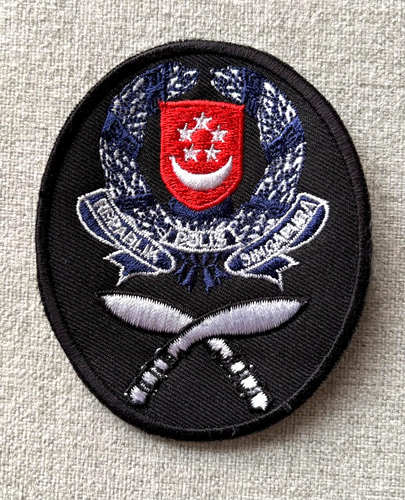 Singapore Police Force Gurkha Contingent Badge Cloth Patch SPF Law ...
