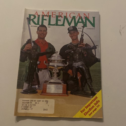 1990 Oct American Rifleman Magazine Springfield Pistols (MH399) | eBay
