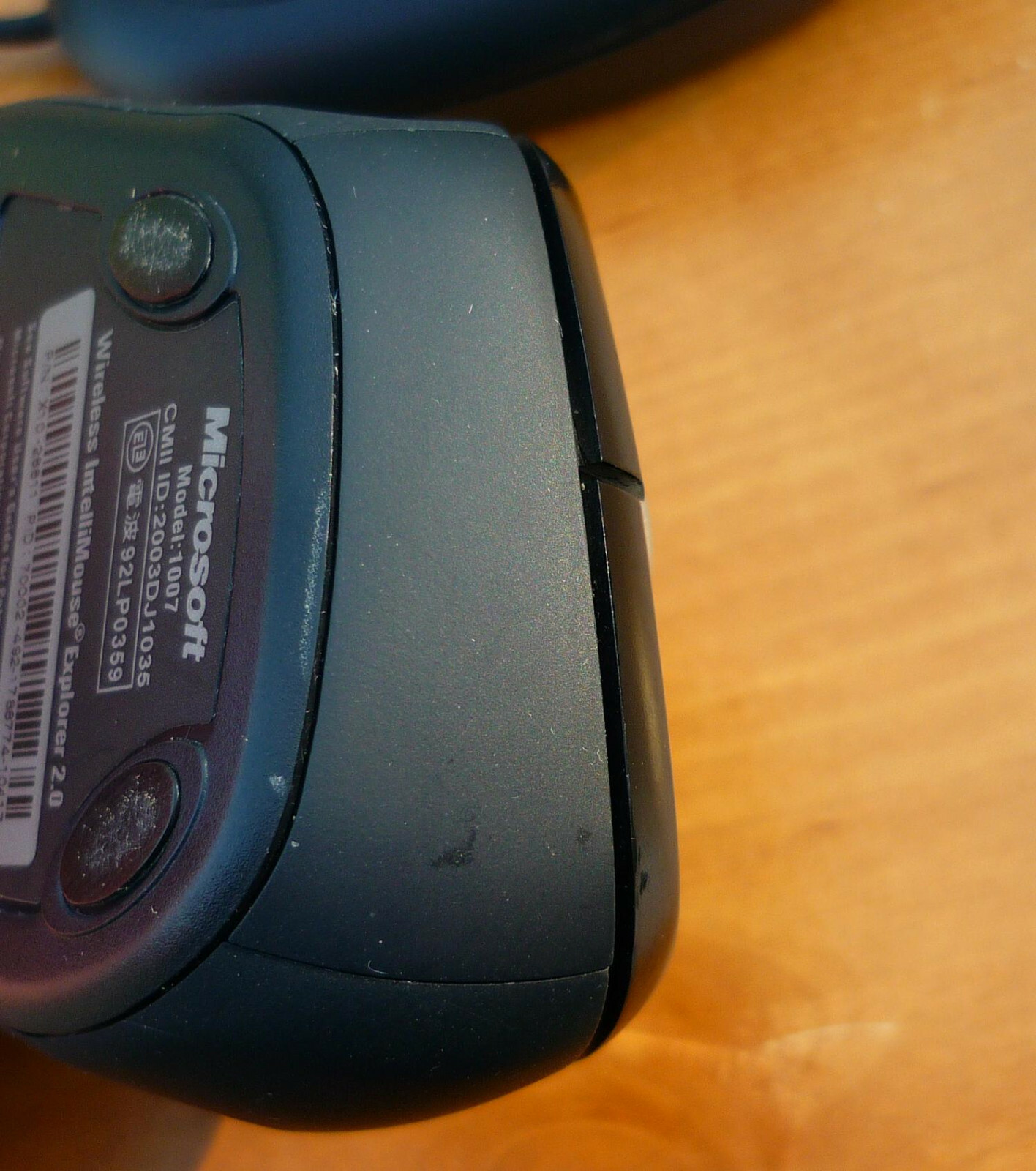 Microsoft Wireless Intellimouse Explorer 2.0 1007 Night Vision CLEANED ...