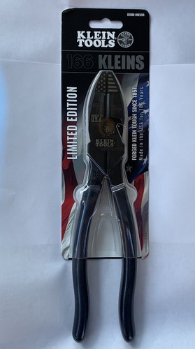 NEW Klein Tools LIMITED EDITION 166 Anniversary Lineman Plier D2000 ...