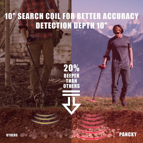 PANCKY Metal Detectors for Adults Waterproof - PK0075-Used | eBay