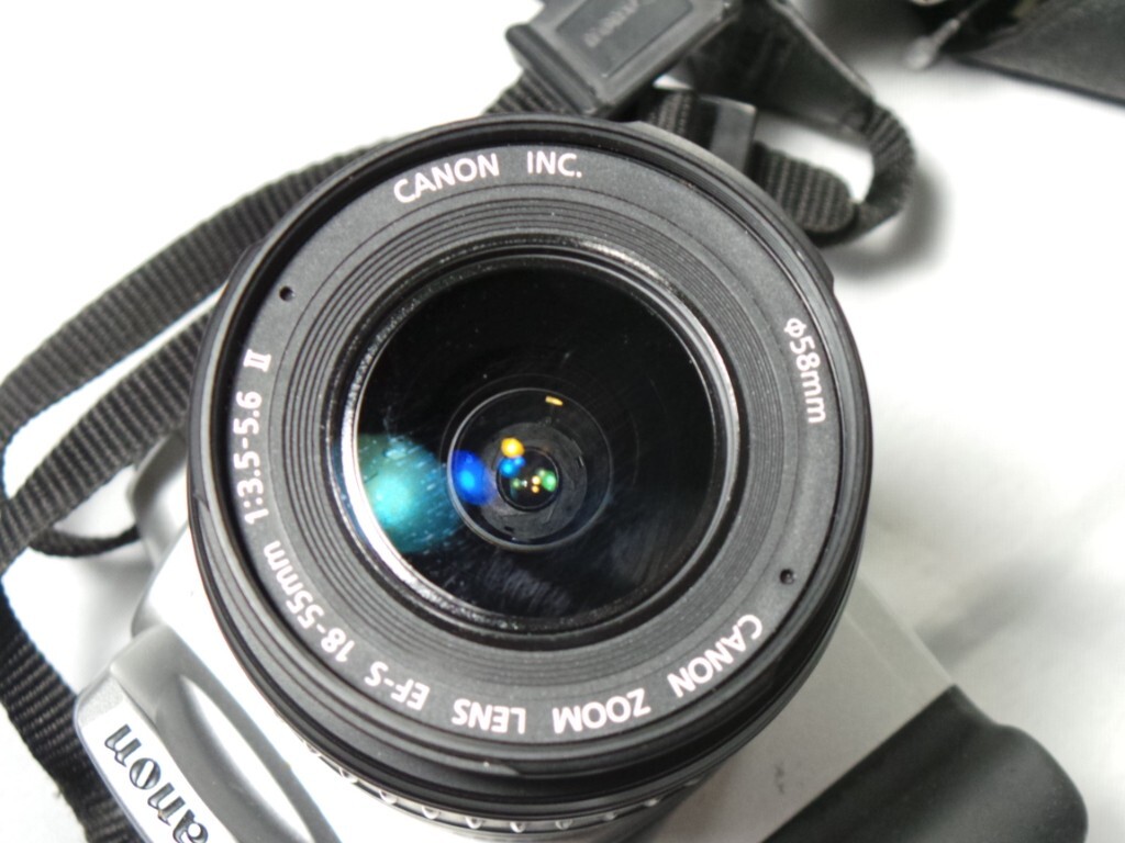 Canon Rebel XTi DS126151 DSLR Digital Camera EOS 400D 10.1MP Silver 18 ...