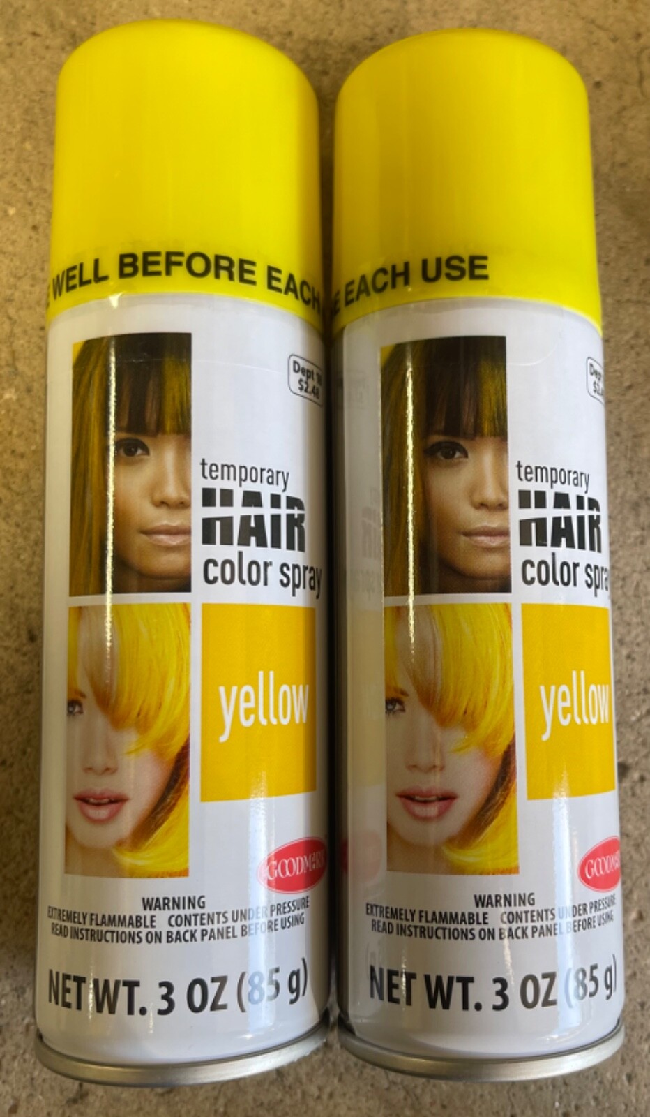 Temporary Hair Color Spray Walmart