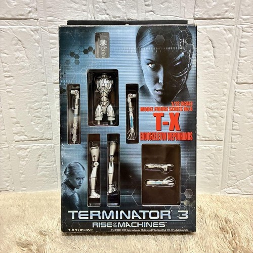 Terminator 3 T-X Endoskeleton 1/12 Scale Action Figure, 17cm, Damaged ...
