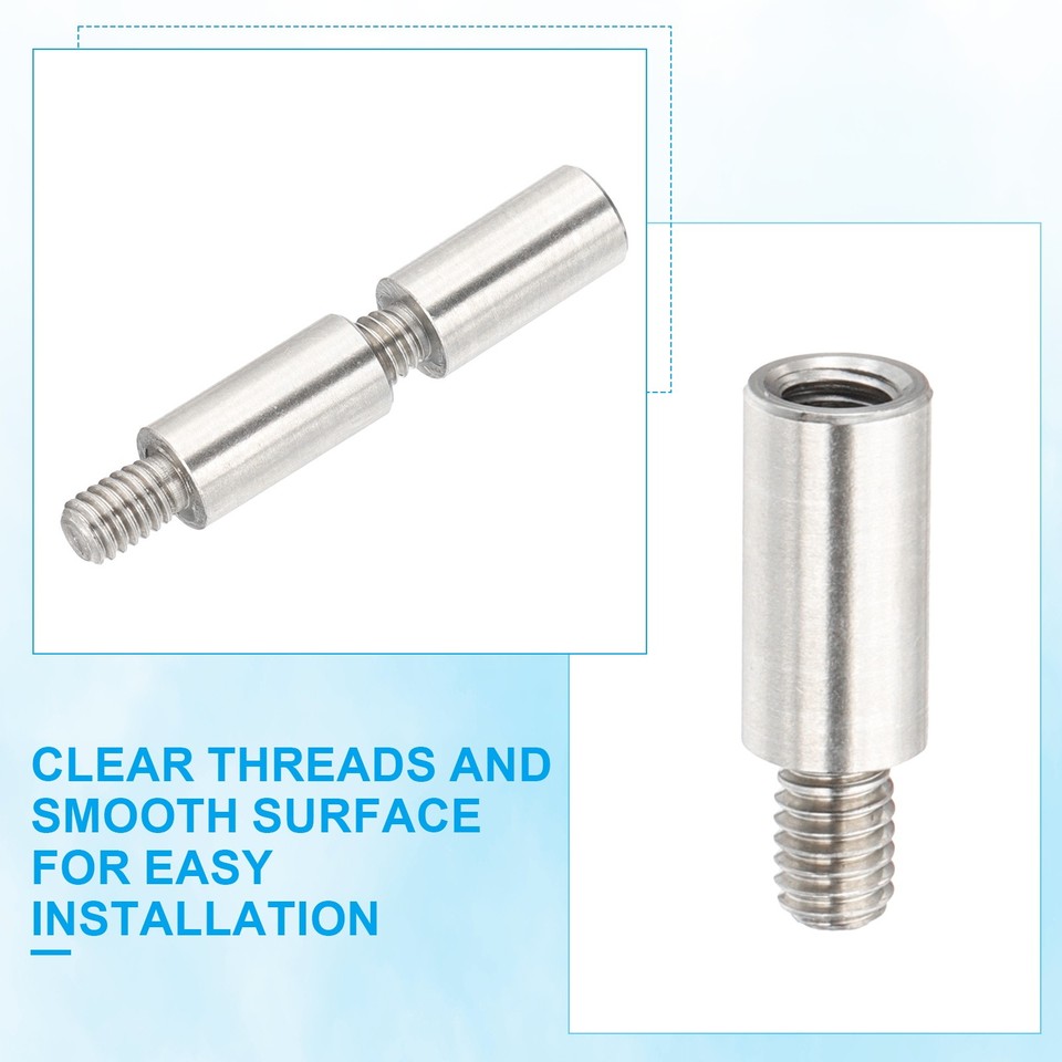 M4x14+6mm Album Scrapbook Extension Posts Extension Screw 10Pack ...