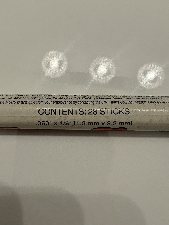 Stay-Silv 15% Flat Brazing Rods (28 Sticks per Tube) | eBay