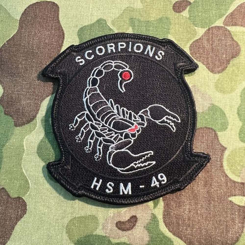 HSM-49 USN Squadron Patch Swamp Fox US Navy Helicopter H-60 | eBay