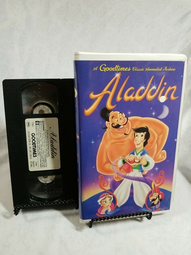 Aladdin A Goodtimes Classic Animated Feature VHS Clamshell | eBay