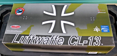 NEW ADMIRAL TOYS GERMAN LUFTWAFFE CL-13 FIGHTER AIRPLANE 1/18TH SCALE ...