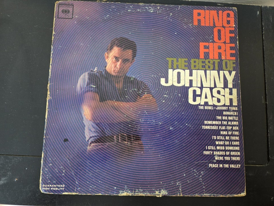 Johnny Cash ‎– Ring Of Fire (The Best Of Johnny Cash) Vinyl, LP ...