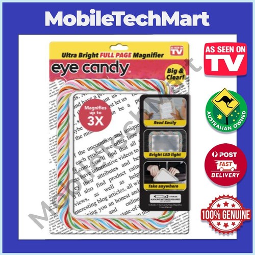 Eye Candy AS SEEN ON TV Page Magnifier Battery Operated Ultra Bright ...
