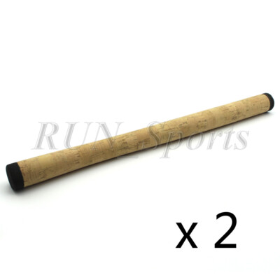 2x Fishing Rod Handle Composite Cork Grip DIY Rod Building Repair ...