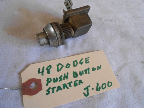 1948 DODGE 4 DOOR SEDAN PUSH BUTTON STARTER , ORIGINAL PART | eBay