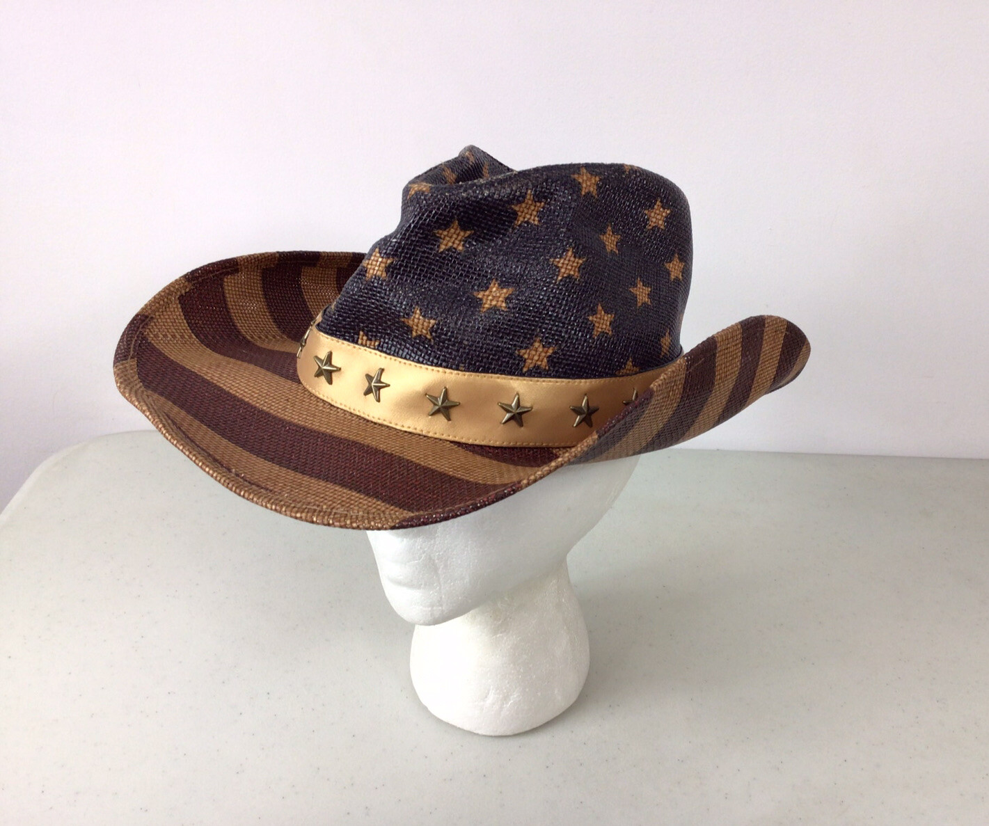 Leon’s Breakaway Cowboy Hat American Flag Womens Small - Gem