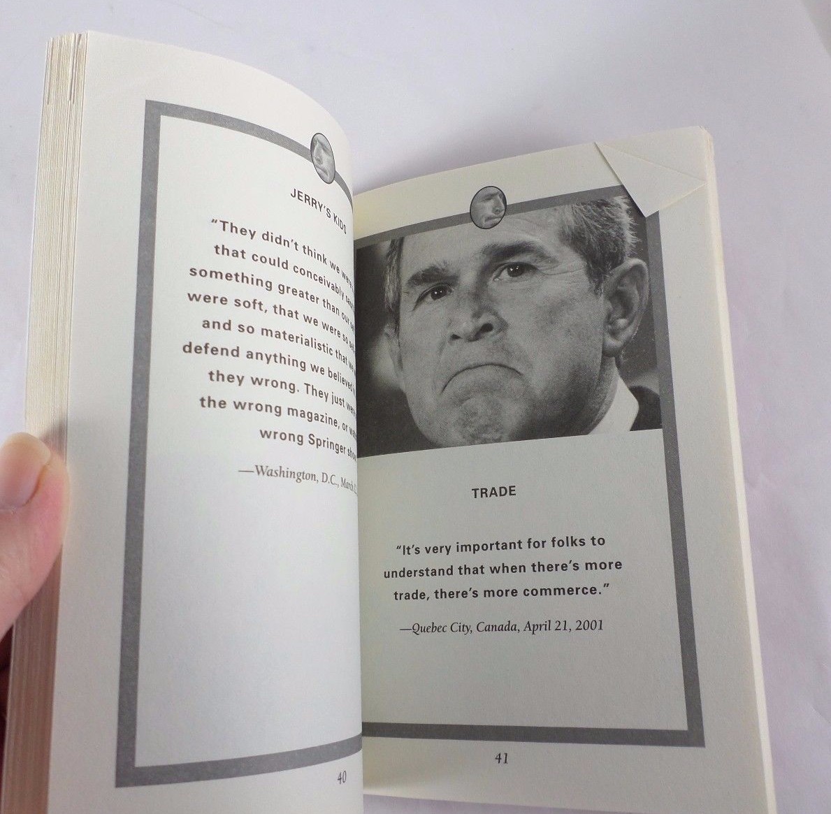 More George W. Bushisms : More of Slate's Accidental Wit and Wisdom of ...