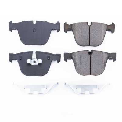 Disc Brake Pad Set-Rear Z17 Low-Dust Ceramic Brake Pads with Hardware ...