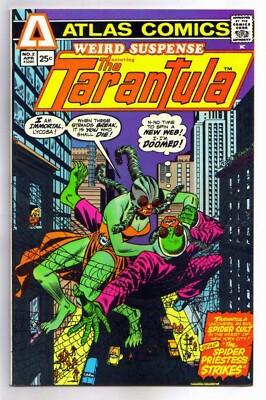 Weird Suspense #2 The TARANTULA! Spider Priestess Strikes! Atlas Comic ...