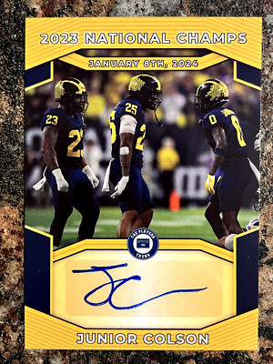 Junior Colson Players Trunk 2023 National Champs Auto Michigan ...
