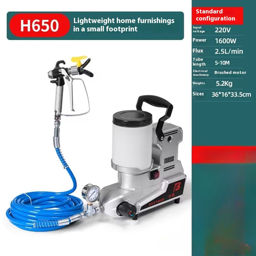 High-pressure Airless Sprayer Portable Electric Spray Gun Wall Spraying ...