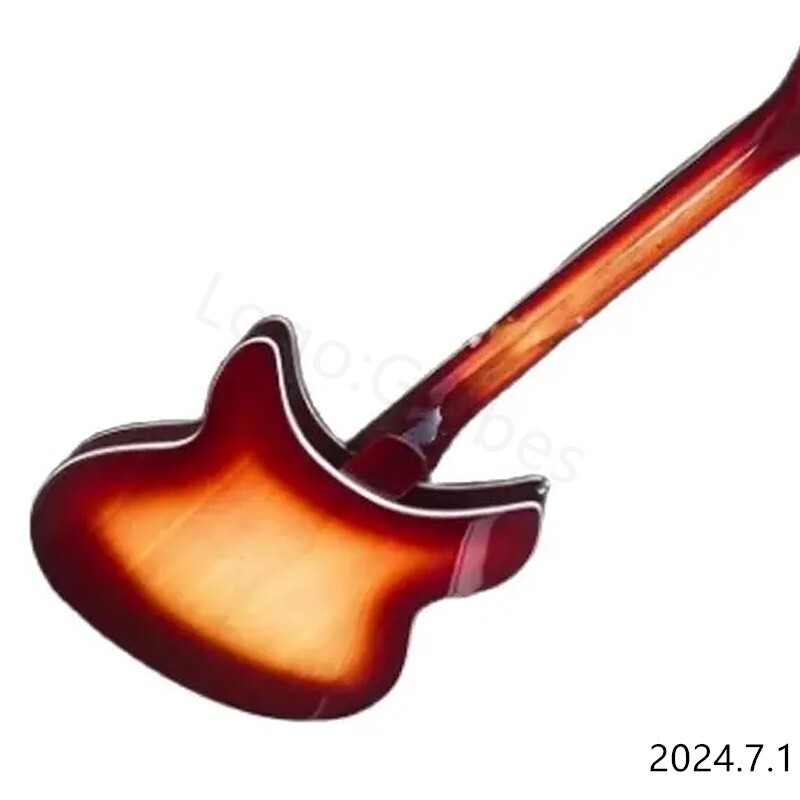 Custom Ricken 6/12 String 330 Electric Guitar Toaster Pickups R Bridge ...