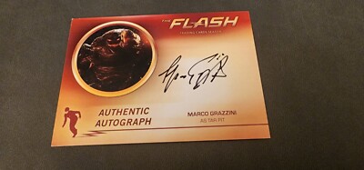 The Flash Season 2 Autograph Card MG2 Marco Grazzini As Tar Pit | eBay