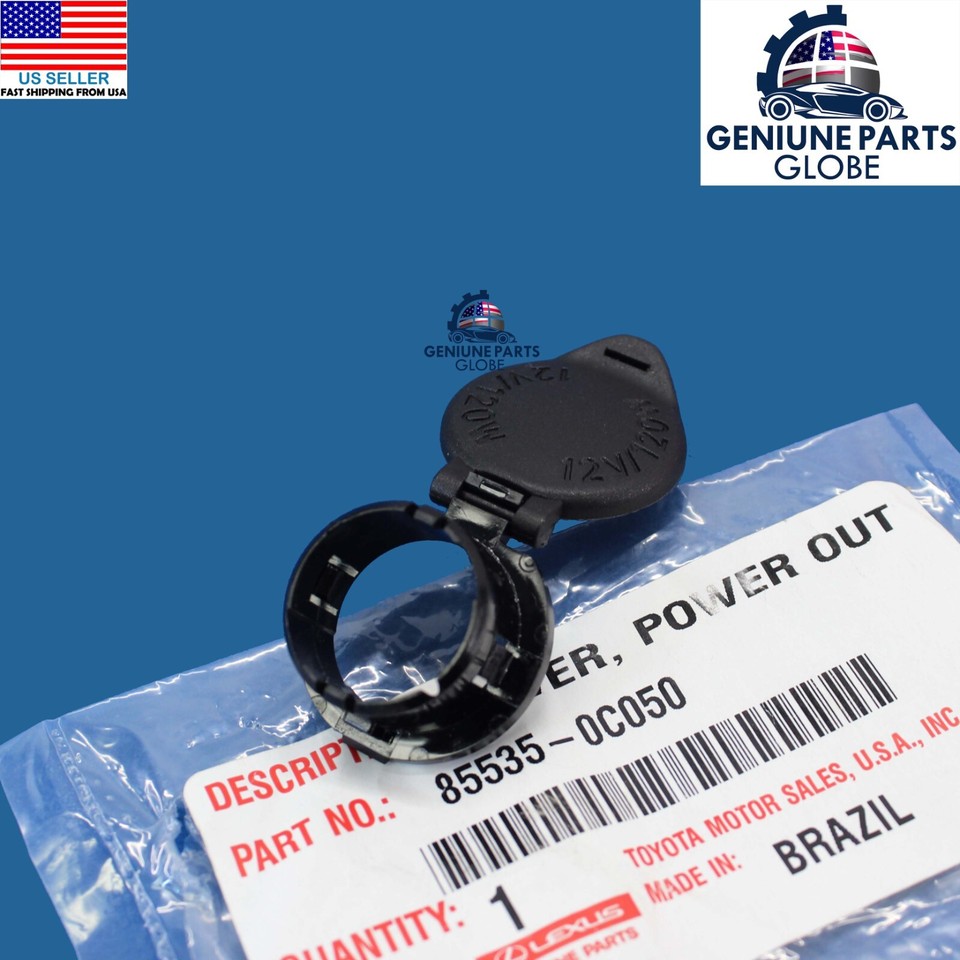 GENUINE OEM TOYOTA SEQUOIA TUNDRA 12V ACCESSORY POWER OUTLET COVER ...