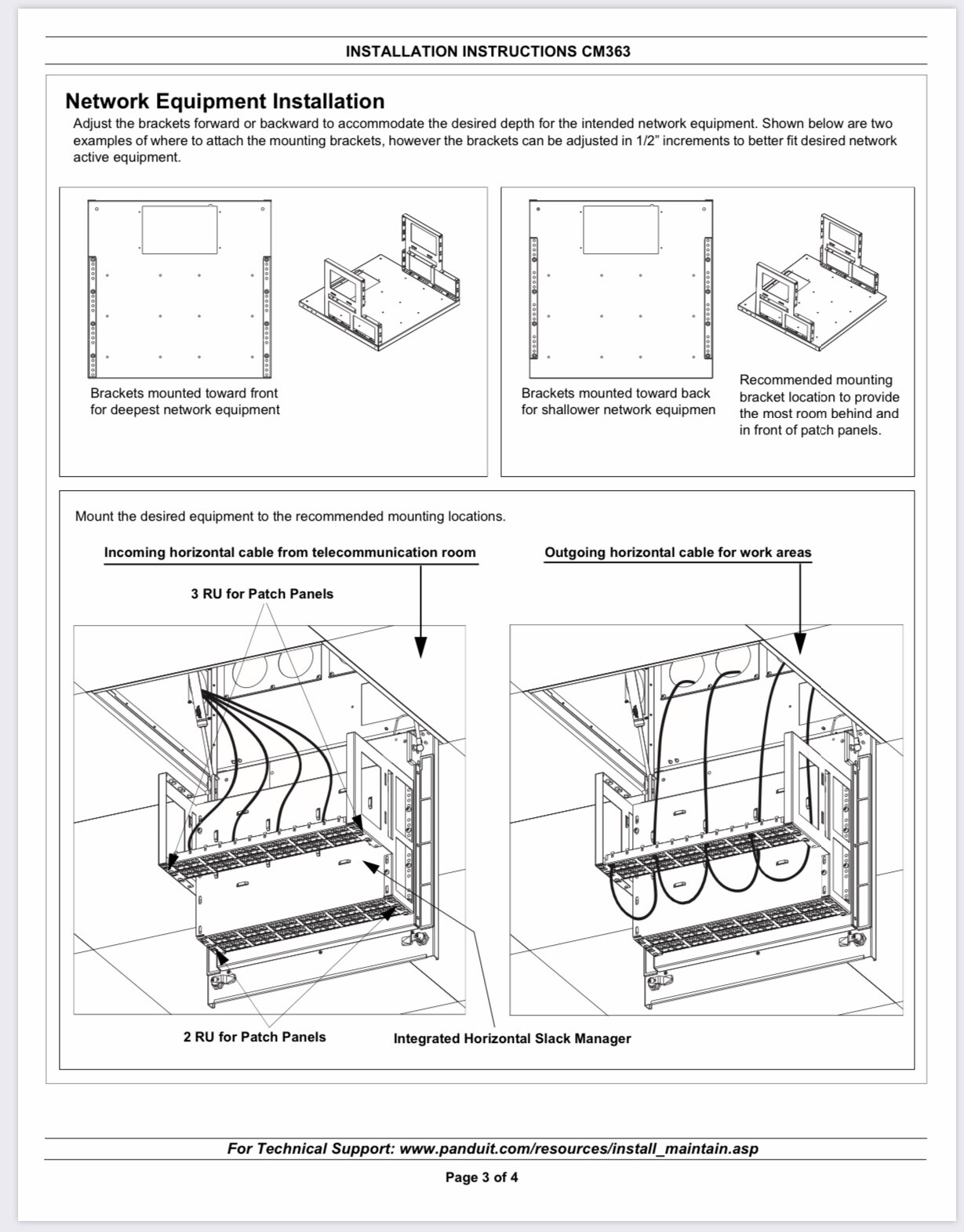 Panduit PZICE in-Ceiling Enclosure | eBay