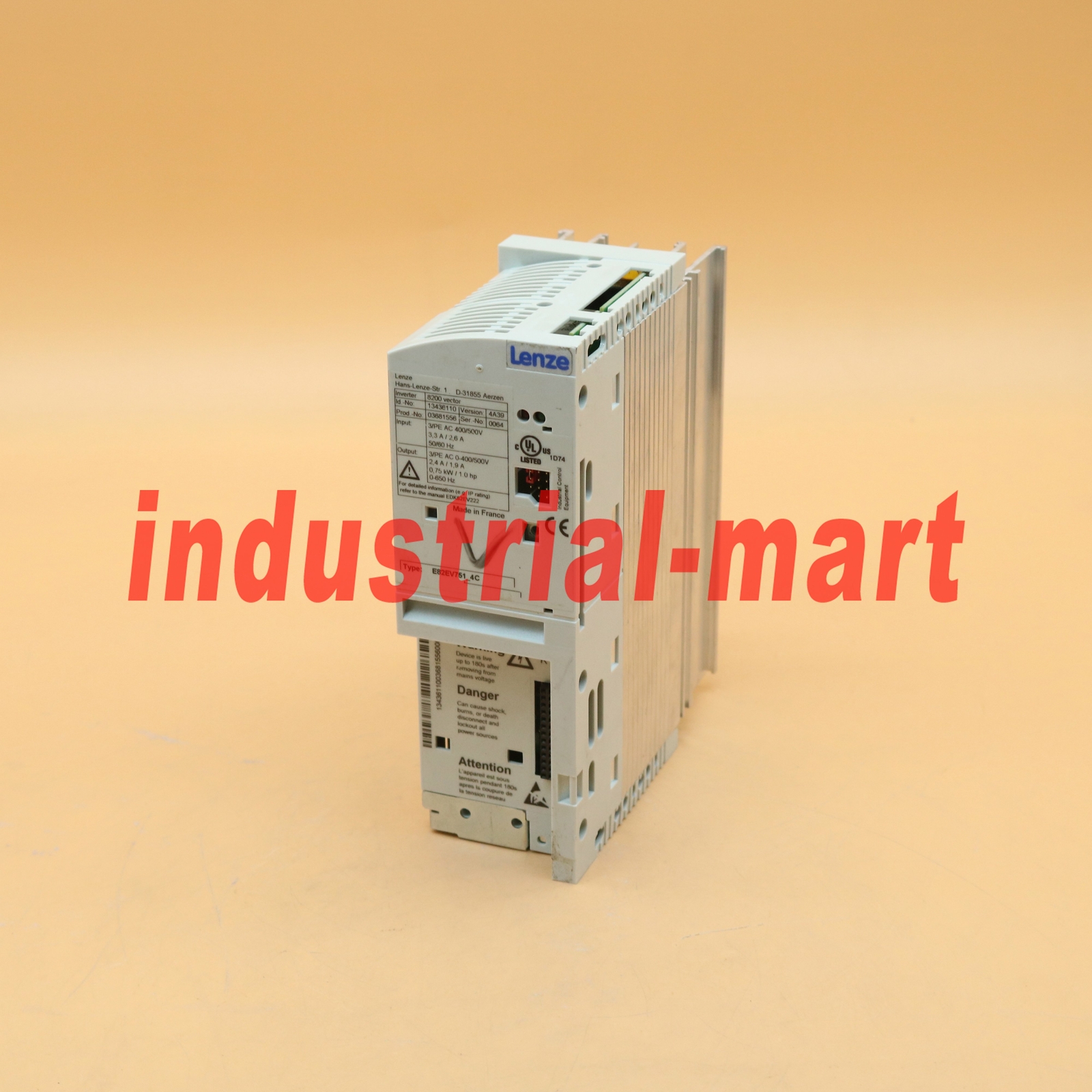 ONE USED Lenze Inverter E82EV751_4C 0.75KM Assurance Fast Shipping | eBay