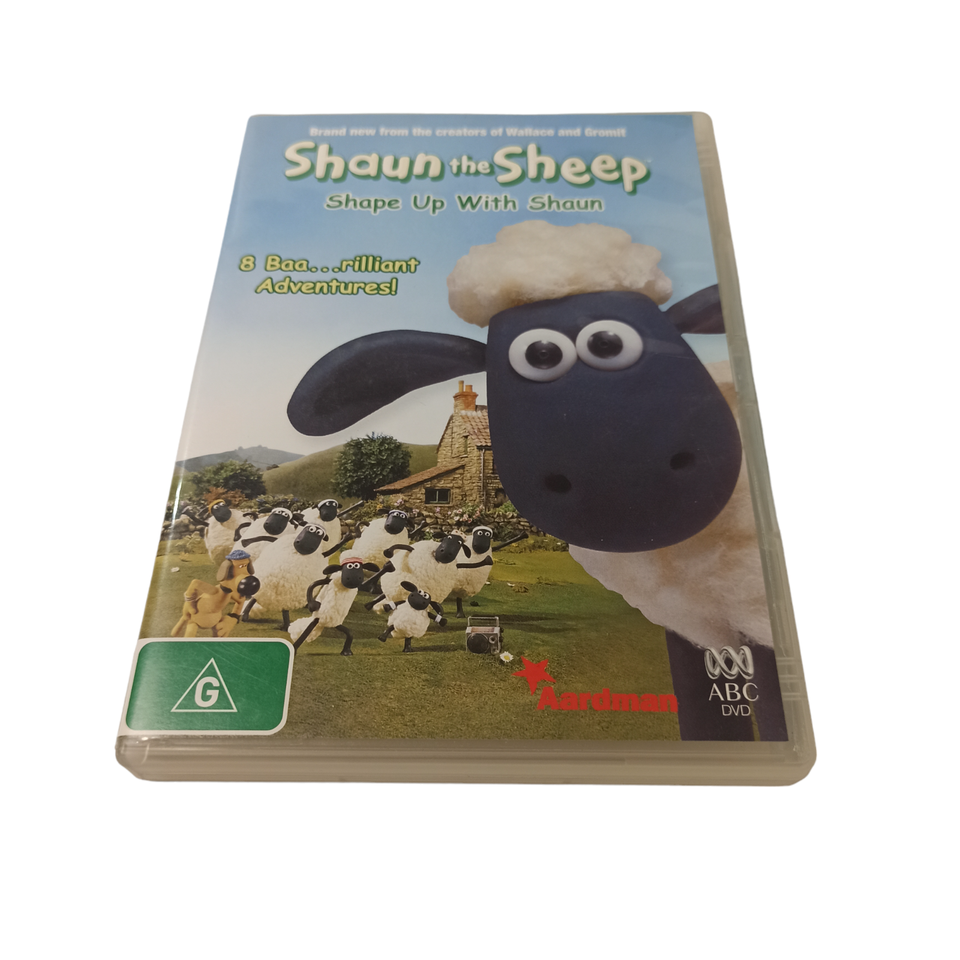 Shaun The Sheep Shape Up With Shaun DVD TV Series Children Animation ...