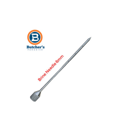Butcher's Brine Injection Needle Full Stainless Steel 6mm x 1/4" - New ...