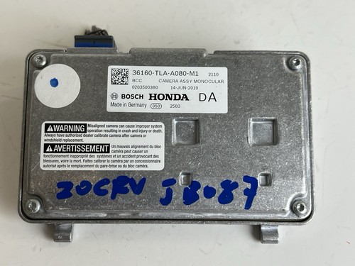 2020 HONDA CRV FRONT CAMERA LANE KEEP DISTANCE ASSIST 36160-TLA-A080-M1 ...