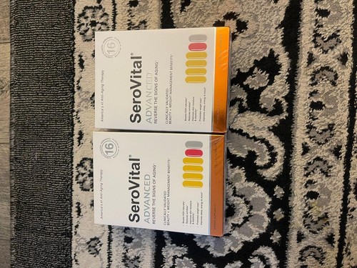 SeroVital Advanced Supplement 120 Capsules 60 Tablets Disposable ...