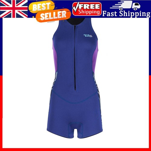 2MM Neoprene Women Sleeveless Wetsuit One-piece Bathing Diving Suit (Blue XS) . | eBay UK