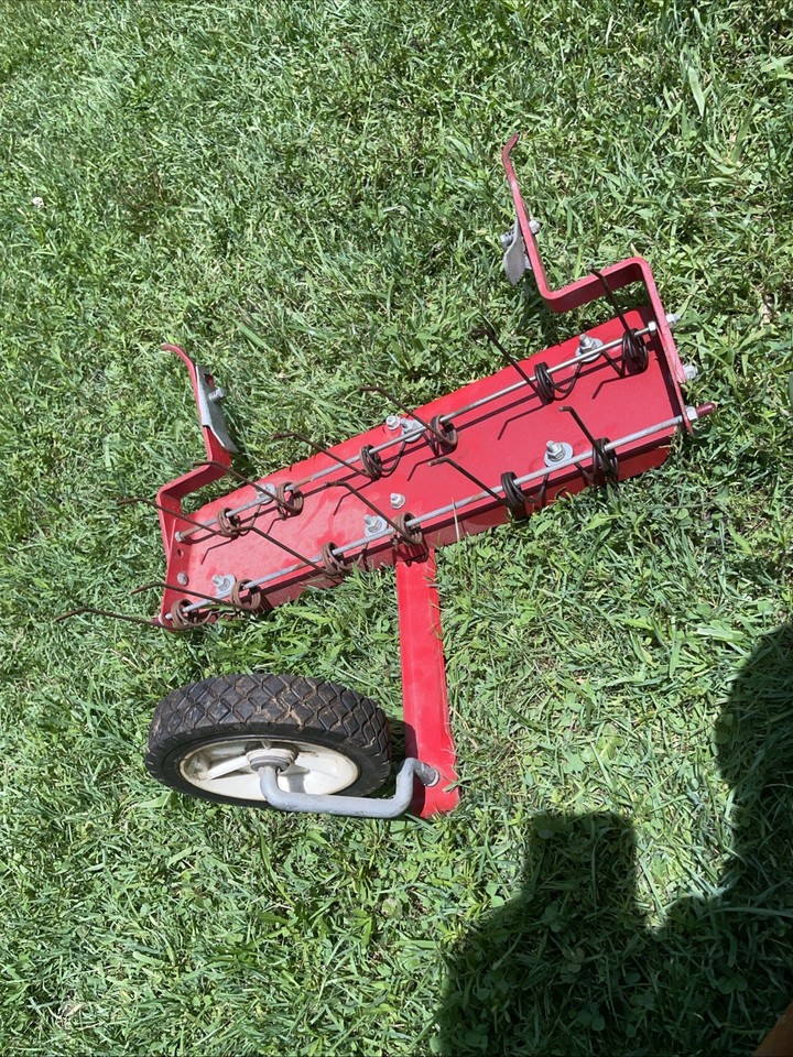SNAPPER THATCHERIZER 21" DETHATCHER OEM STEEL DECK WALK BEHIND MOWER ...