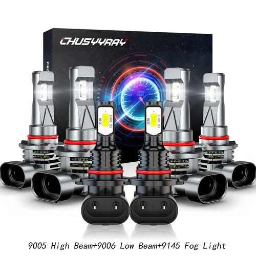 For Lexus GS300 GS400 1998-05 - 6x White LED Bulbs Combo Headlights ...