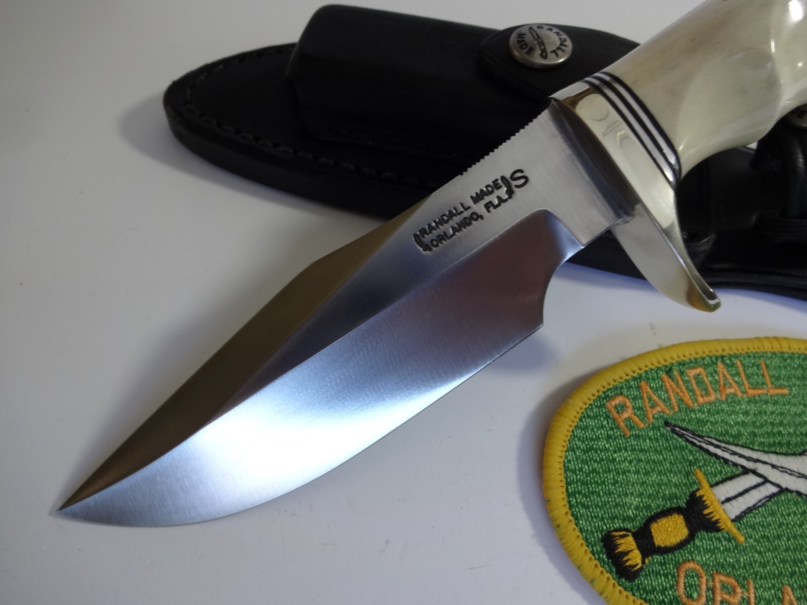 RANDALL KNIFE Model 23-4.5" SS GAMEMASTER- FG STAG NS Hilt & BK SH | eBay