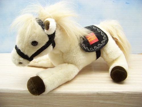 Wells Fargo - Beige Plush Horse "El Toro" - Legendary Pony | eBay