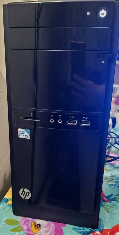 HP 110 Desktop Computer CPU G 2020T 2.50 GHz RAM 16GB SSD 1TB W 10 W ...